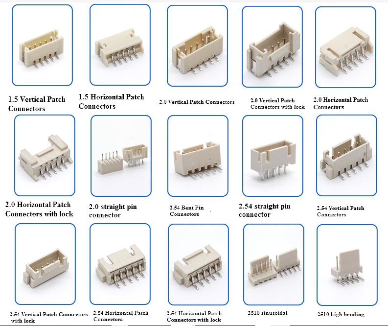VH3.96 Horizontal SMD connector with lock